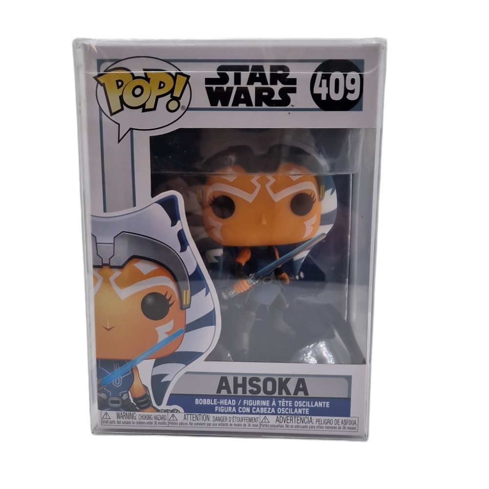 Pre-owned Funko POP! #409 Star Wars: The Clone Wars - Ahsoka w ...